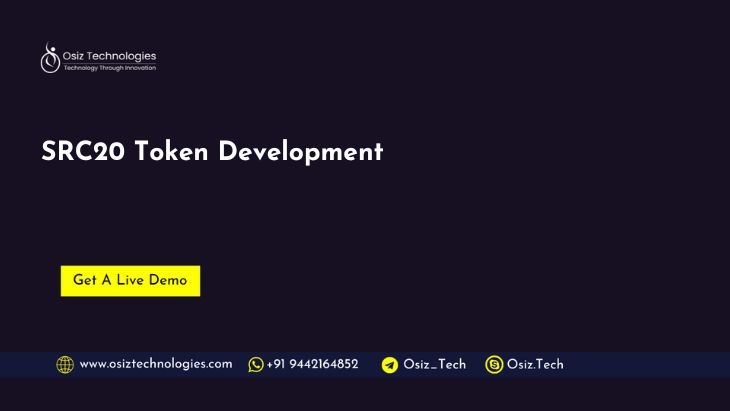 Top-Tier SRC20 Token Development Company | Osiz